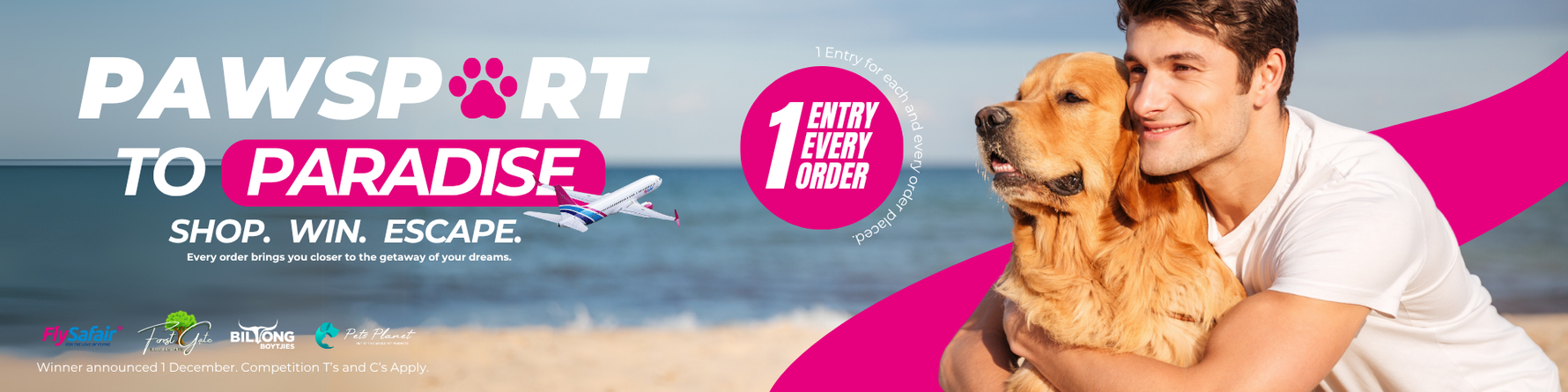 Pawsport To Paradise; Win The Ultimate escape (Worth R25,000+) - From ...